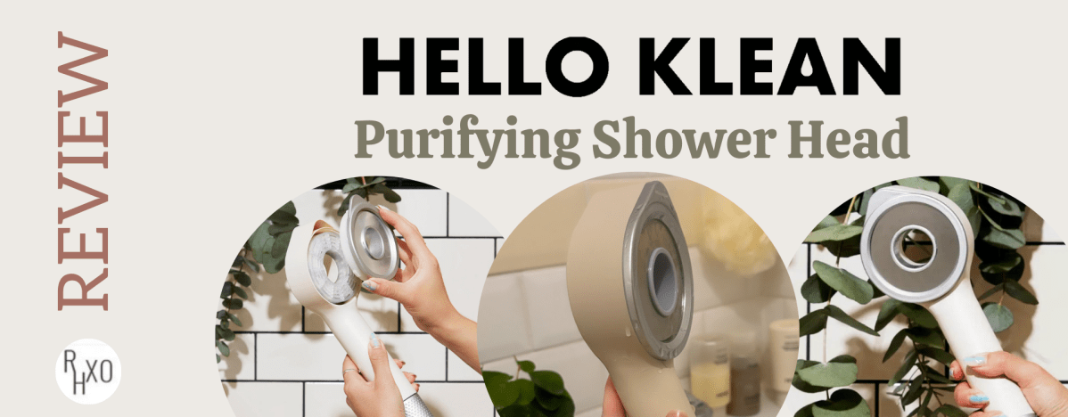 Hello Klean Purifying Shower Head: An Effective Solution for Hard Water Hair and Skin Issues ...